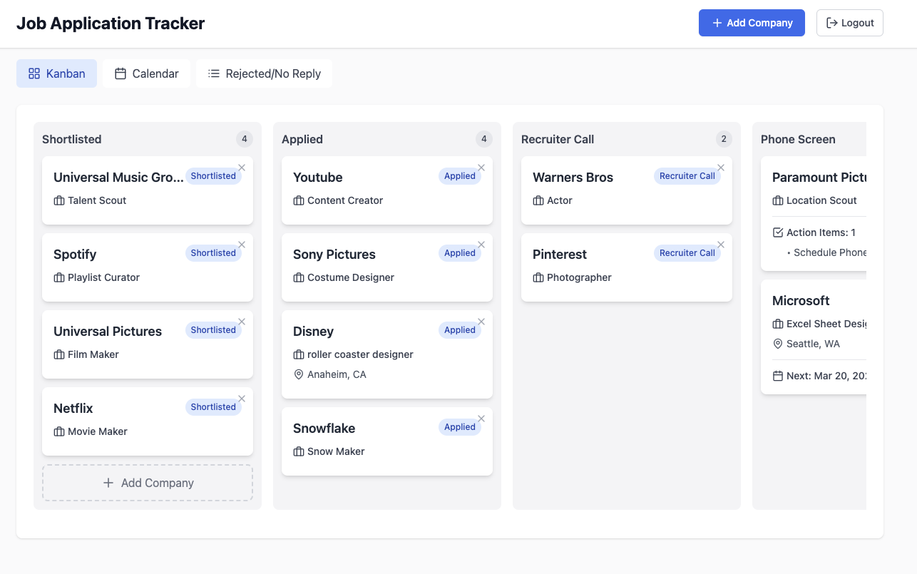 JobTrackr | Track Your Job Applications